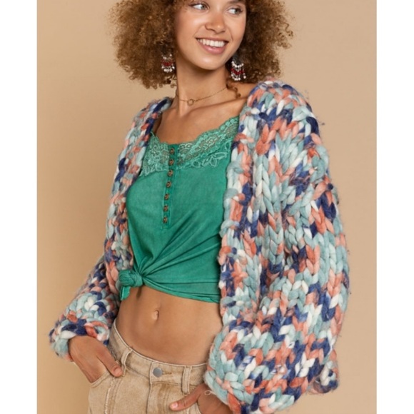 POL | Sweaters | Pol Handmade Chunky Cardigan | Poshmark